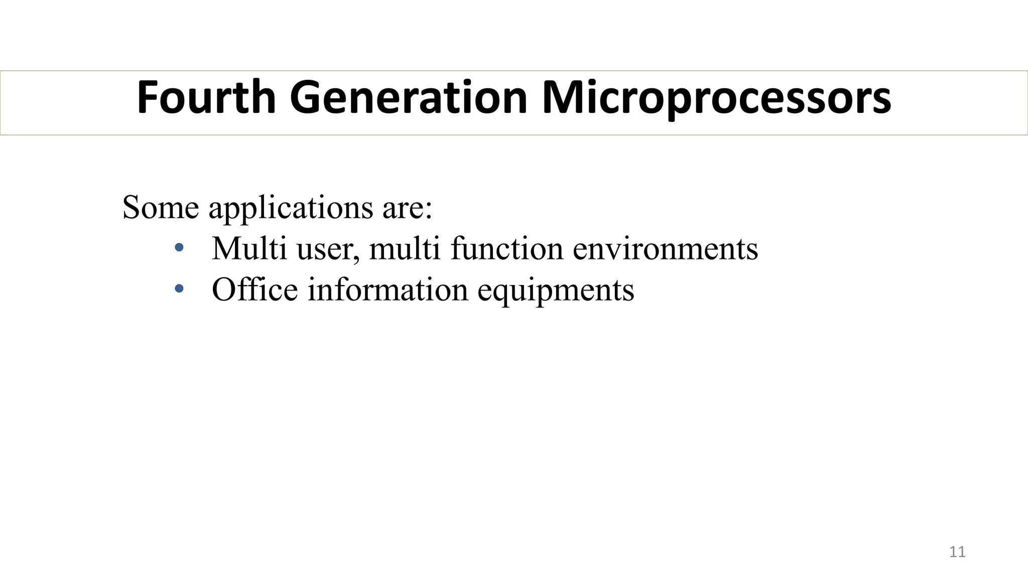 Evolution of Microprocessor | PPTX