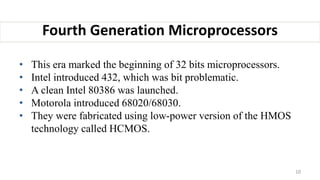 Evolution of Microprocessor | PPTX