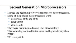 Evolution of Microprocessor | PPTX