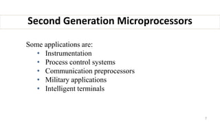 Evolution of Microprocessor | PPTX