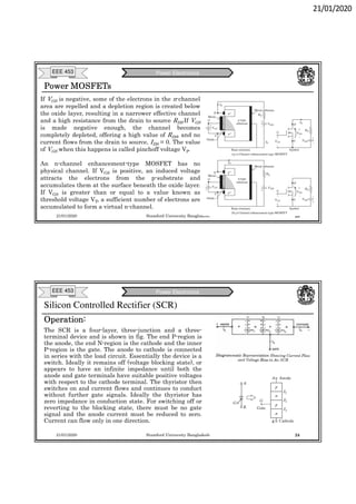 EEE 453( Semiconductor Switch and Triggering Device) | PDF