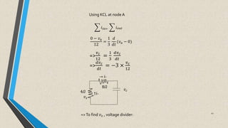 Source Free RC Circuit | PPTX