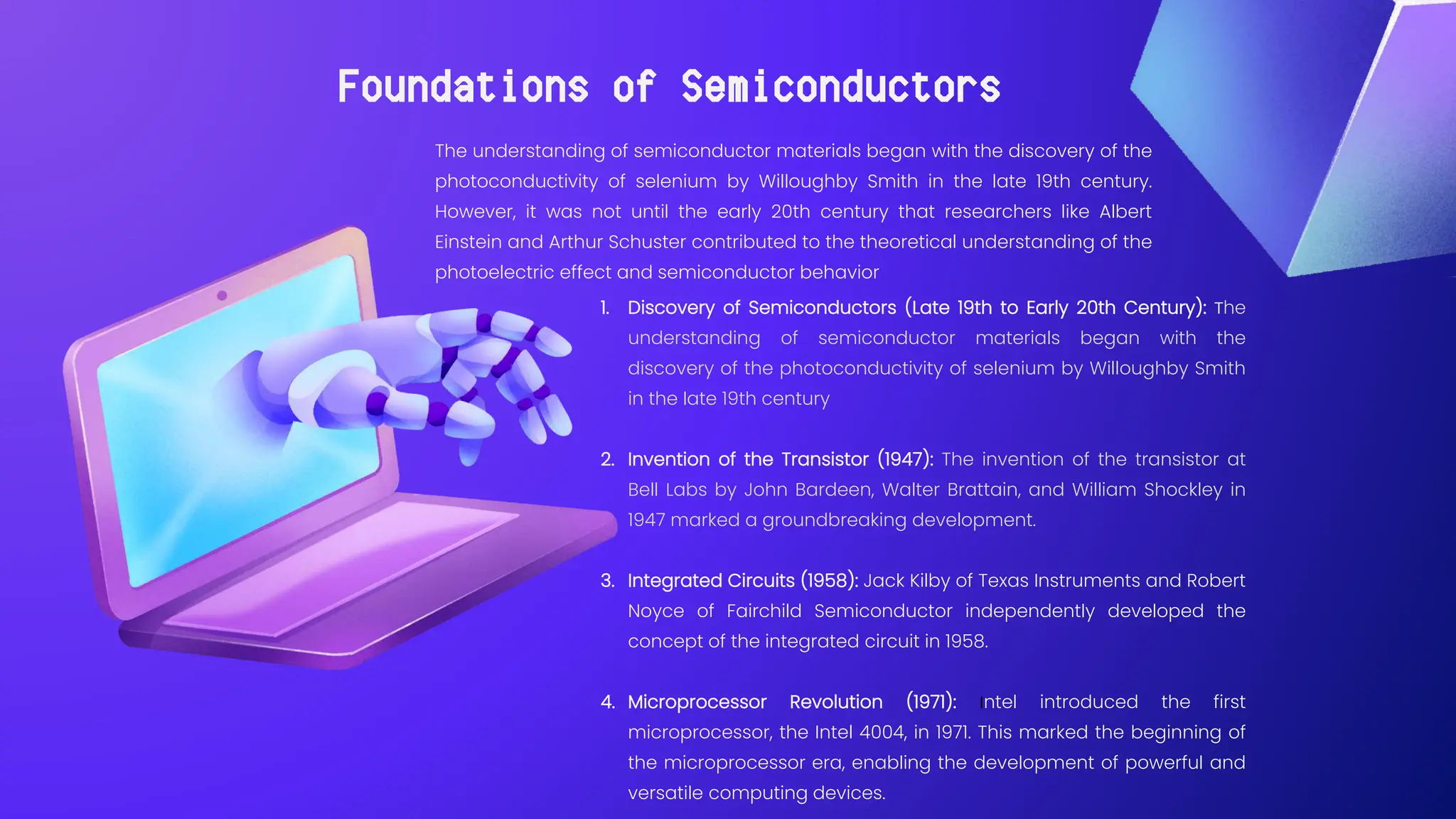 Semiconductors: Bridging the future.pptx