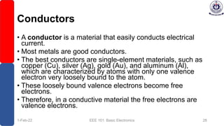 Basic electronics for all level 100 students of computer science ...