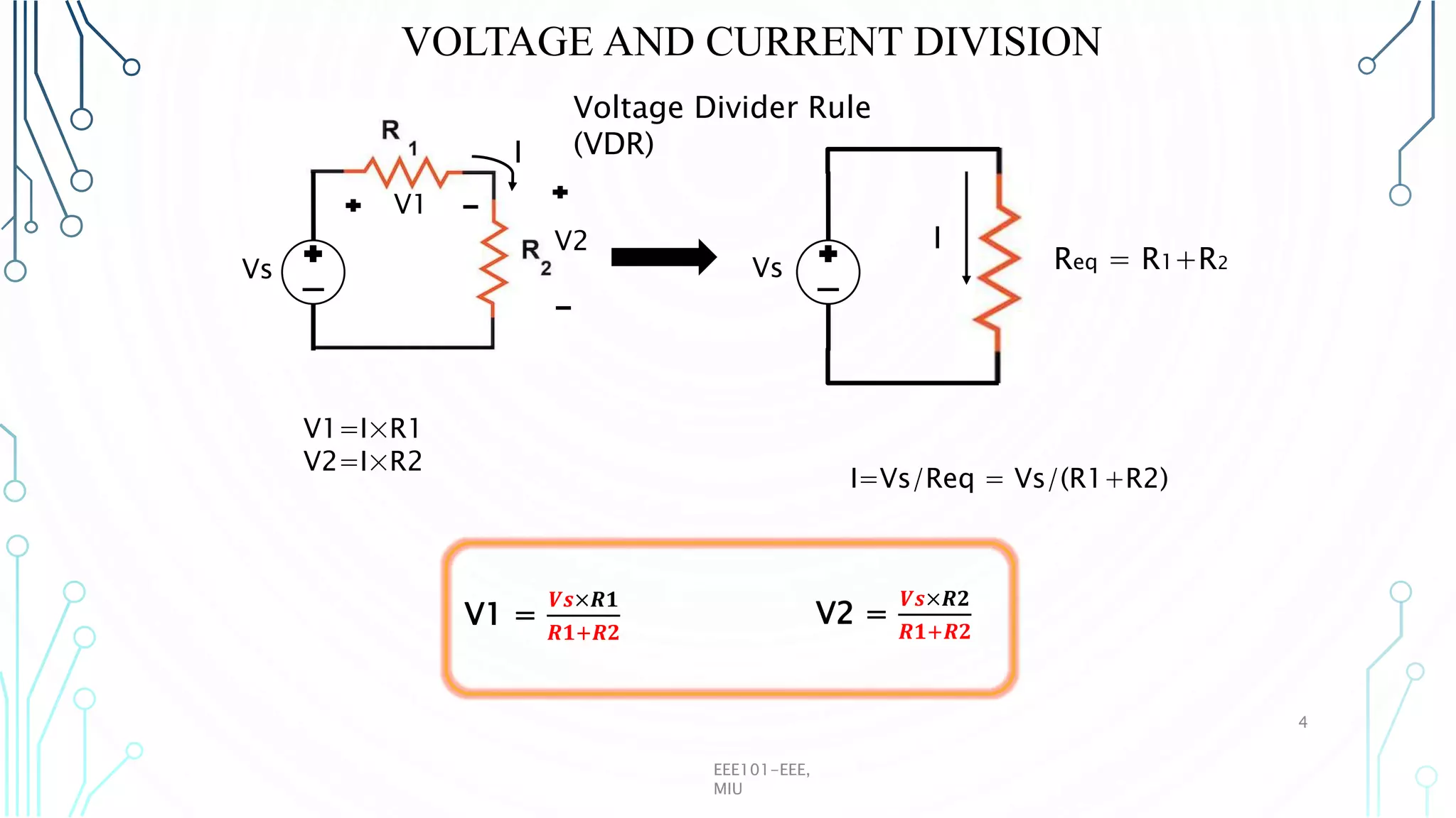 EEE101_Voltage and Current Division.pptx