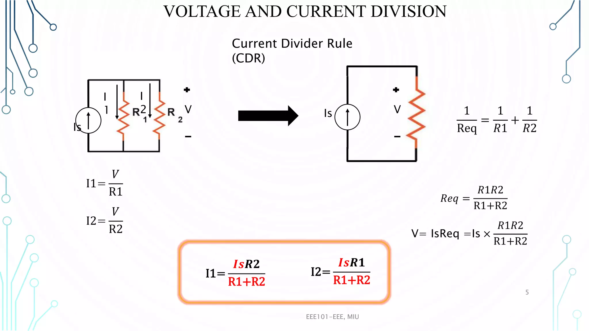 EEE101_Voltage and Current Division.pptx