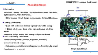 EEE111-ETE111Analog Electronics - I-Lecture 01-v1.pptx