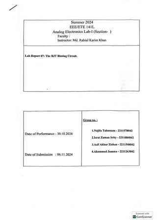 EEE 111/ ETE 111 Analog Electronics-I-lab-07-BJT-Biasing.pdf