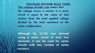 Basic Electrical Circuit in the Varendra University | PPT