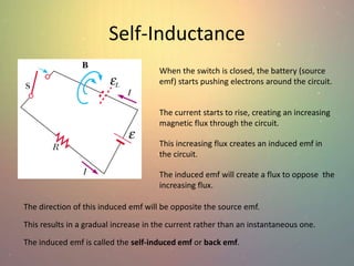 self inductance , mutual inductance and coeffecient of coupling | PPTX
