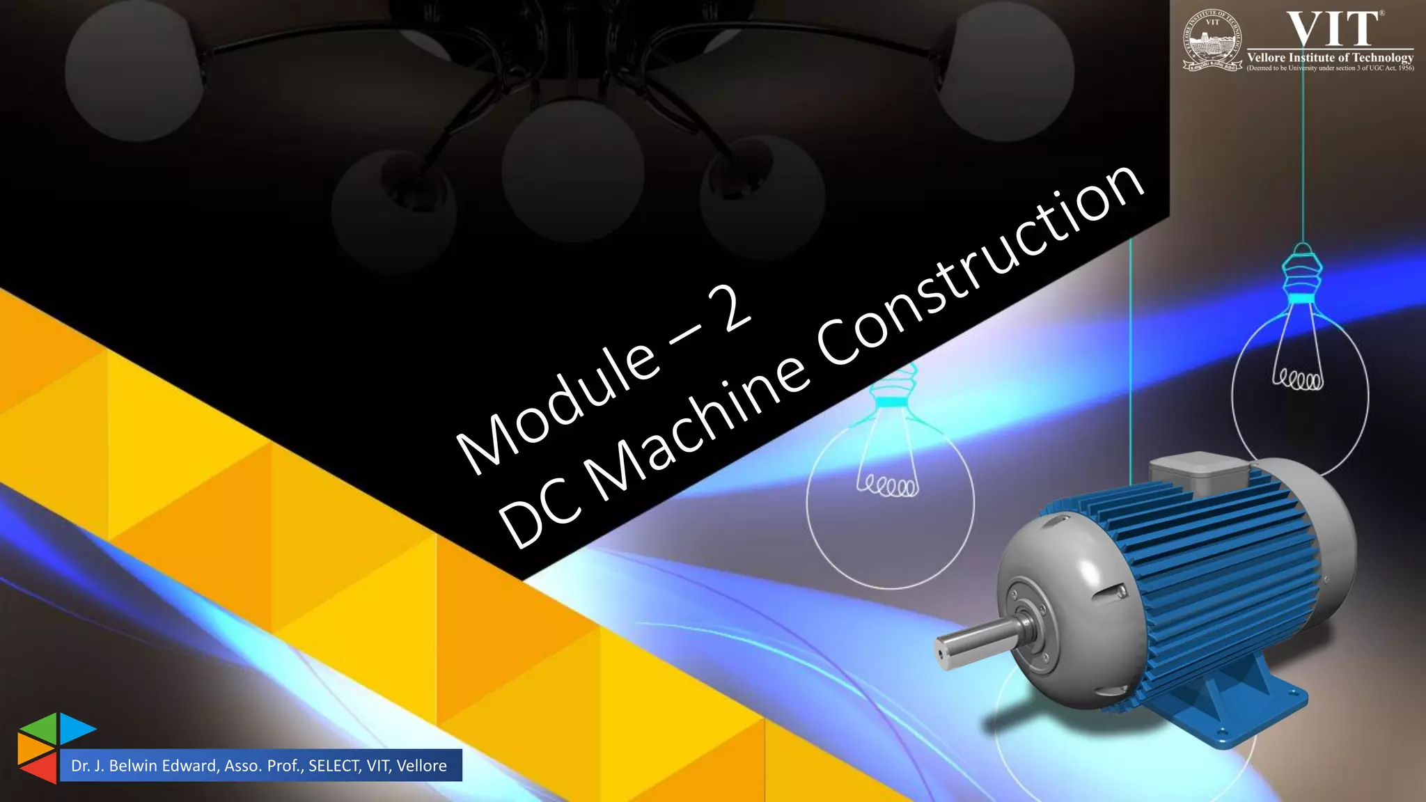 DC machine construction | PDF