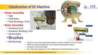 DC machine construction | PDF