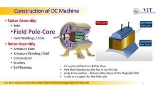 DC machine construction | PDF
