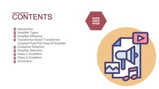 Power amplifier presentation EEE 205 GUB | PPT