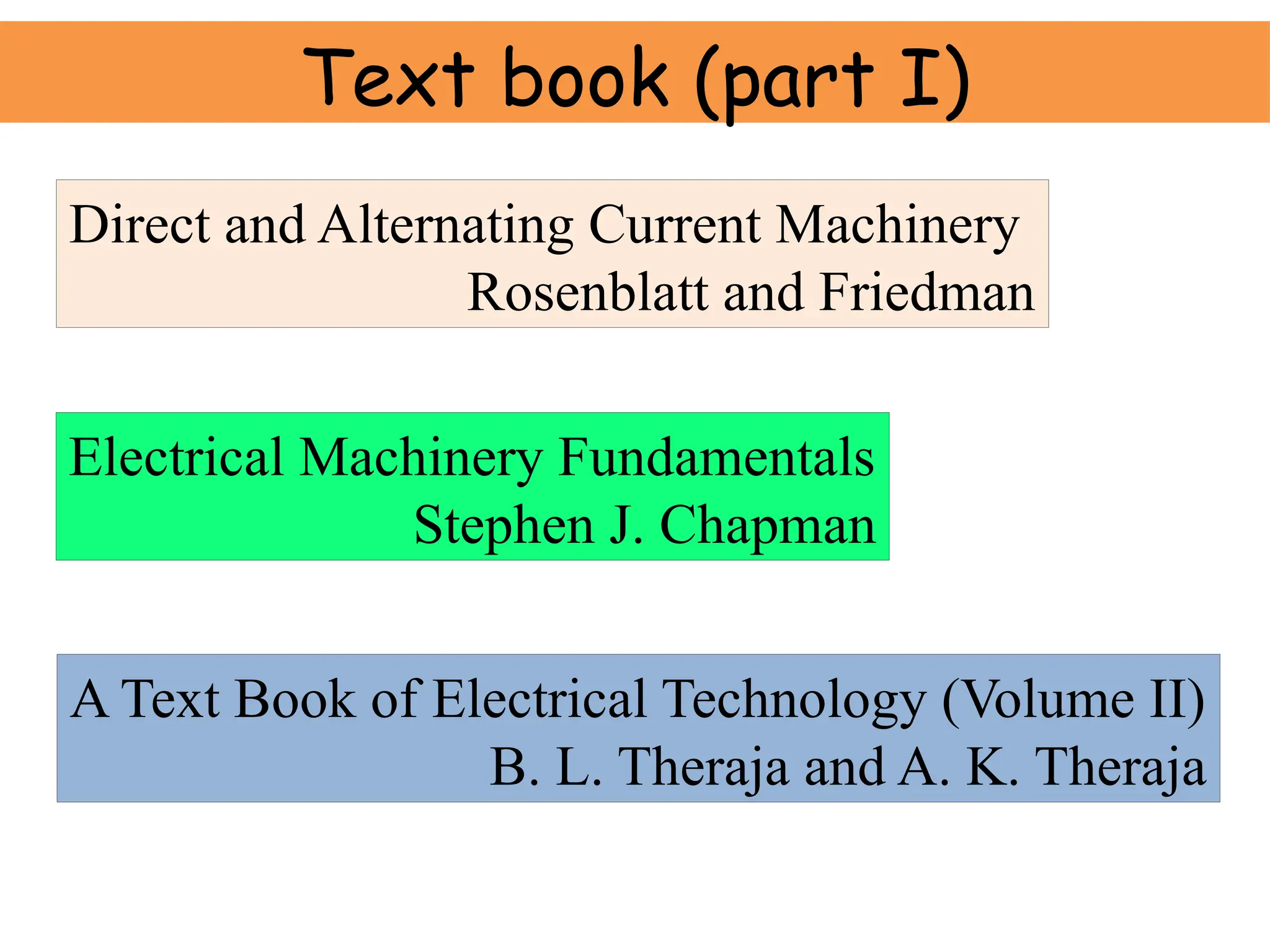 Electrical machine 1 slide EEE 233 | PPTX