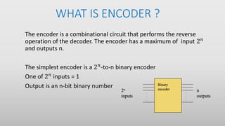encoder & decorder | PPTX