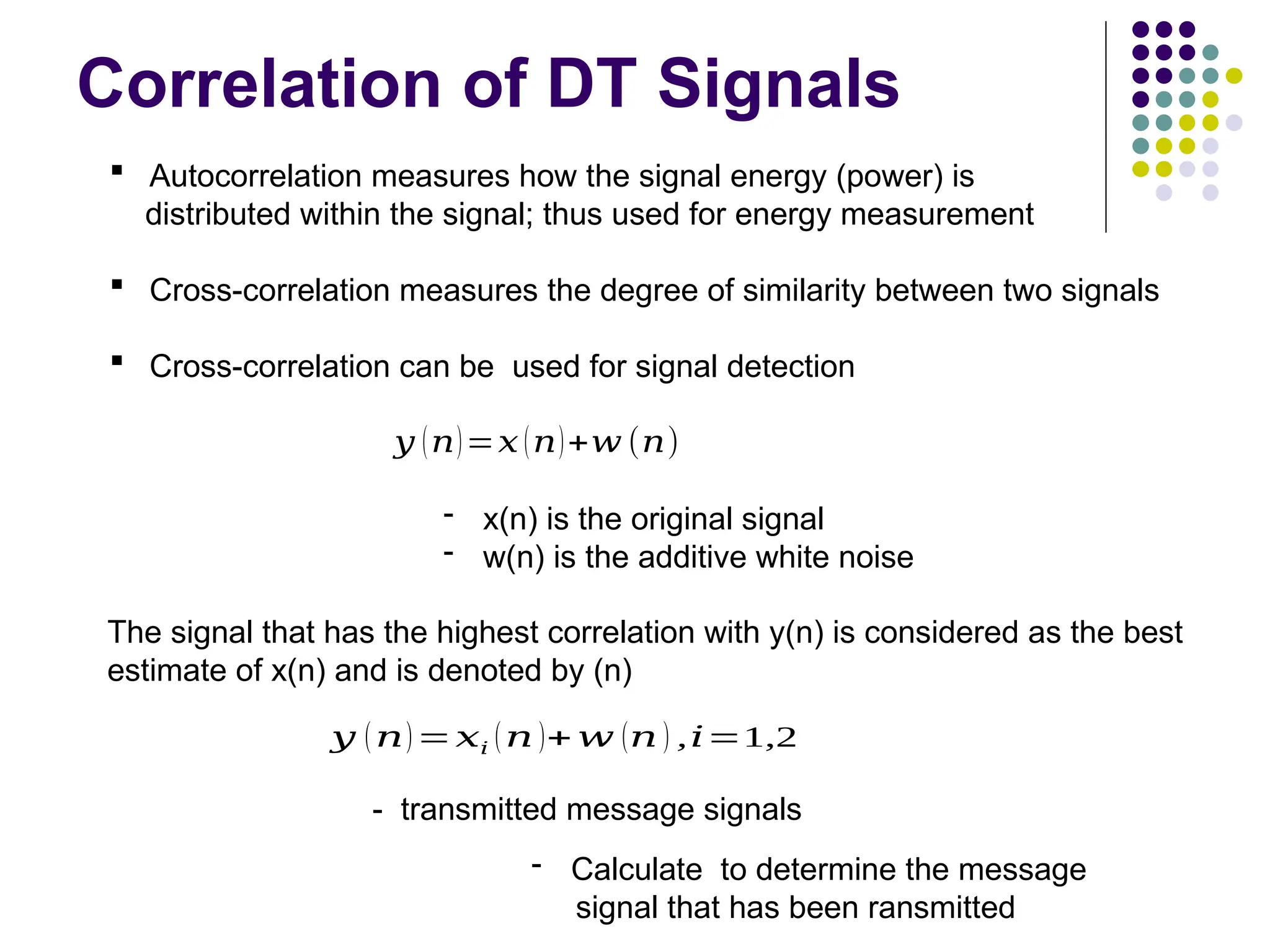 EEE 311 DSP Correlation Chapter 1-5.pptx