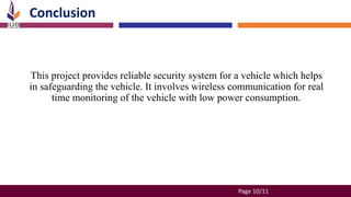 Design of a Smart GSM based Vehicle Anti-theft Security System using ...