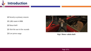 Design of a Smart GSM based Vehicle Anti-theft Security System using ...