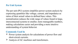 Power Systems II and Interconnected System | PPTX