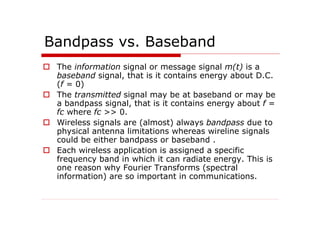 Introduction to Communication Systems 1 | PDF