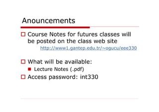Introduction to Communication Systems 1 | PDF