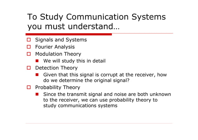 Introduction to Communication Systems 2 | PDF | Computer Networking ...