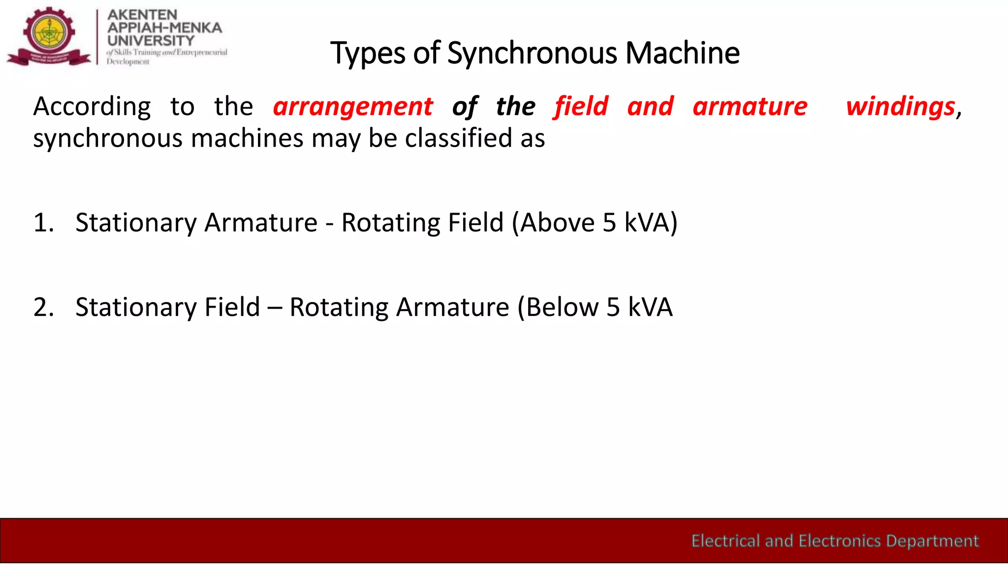 Introduction to AC Machines | PPTX