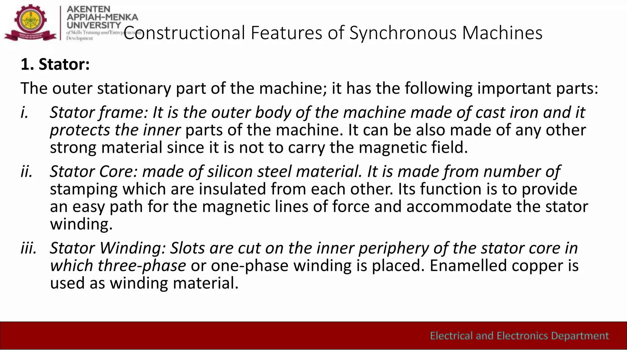 Introduction to AC Machines | PPTX