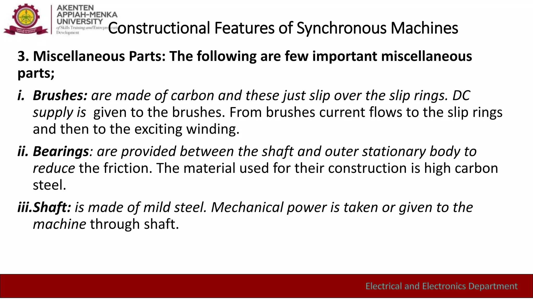 Introduction to AC Machines | PPTX