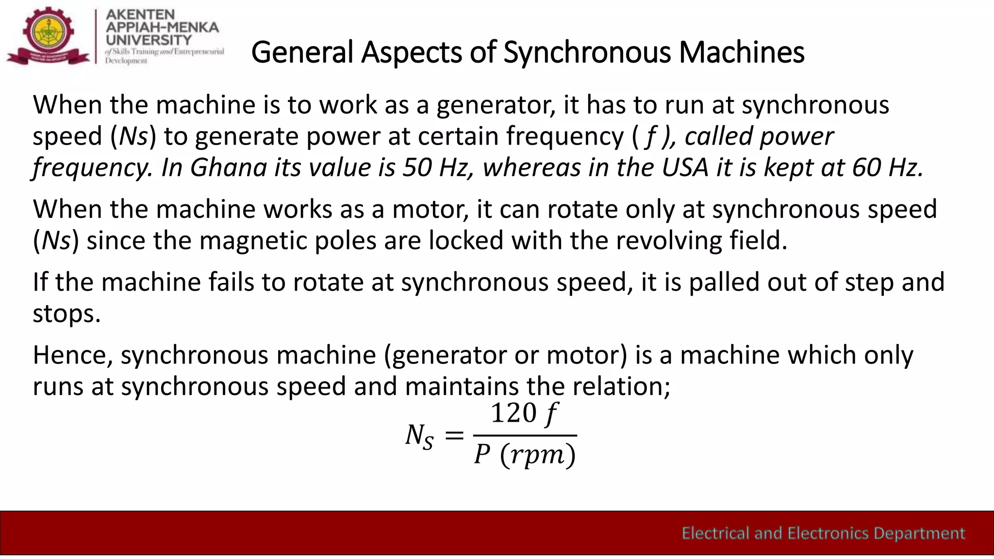 Introduction to AC Machines | PPTX