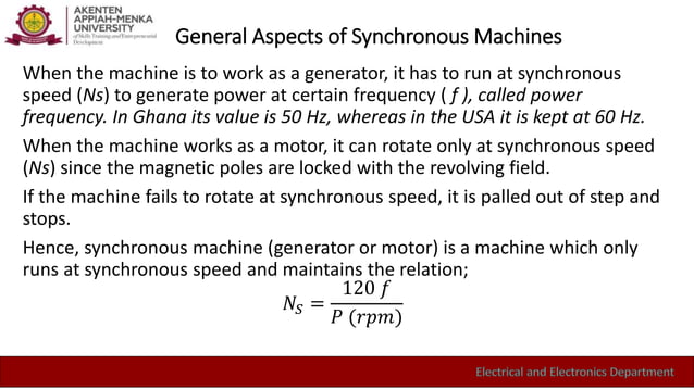 Introduction to AC Machines | PPTX