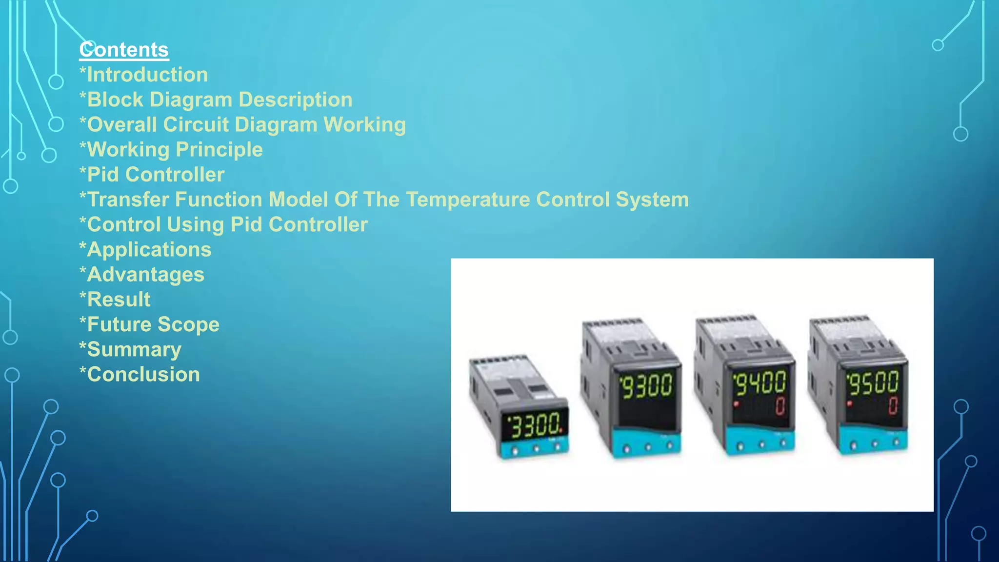 Temperature Control System Using Pid Controller | PPTX