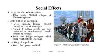 Case Study of Levee Failures in New Orleans | PPTX
