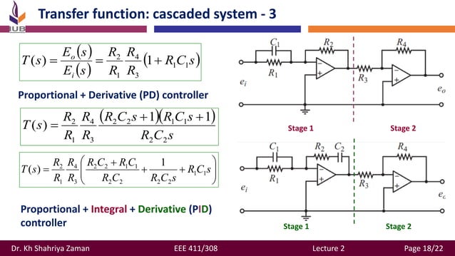 Introduction to Control System lecture 2 slides | PDF