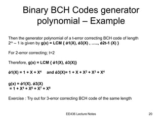 EEE436 Lecture Slide 3.ppt digital commission coding | PPT