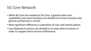 Evolution of Core Networks | PPT