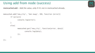 memcached Distributed Cache | PPTX