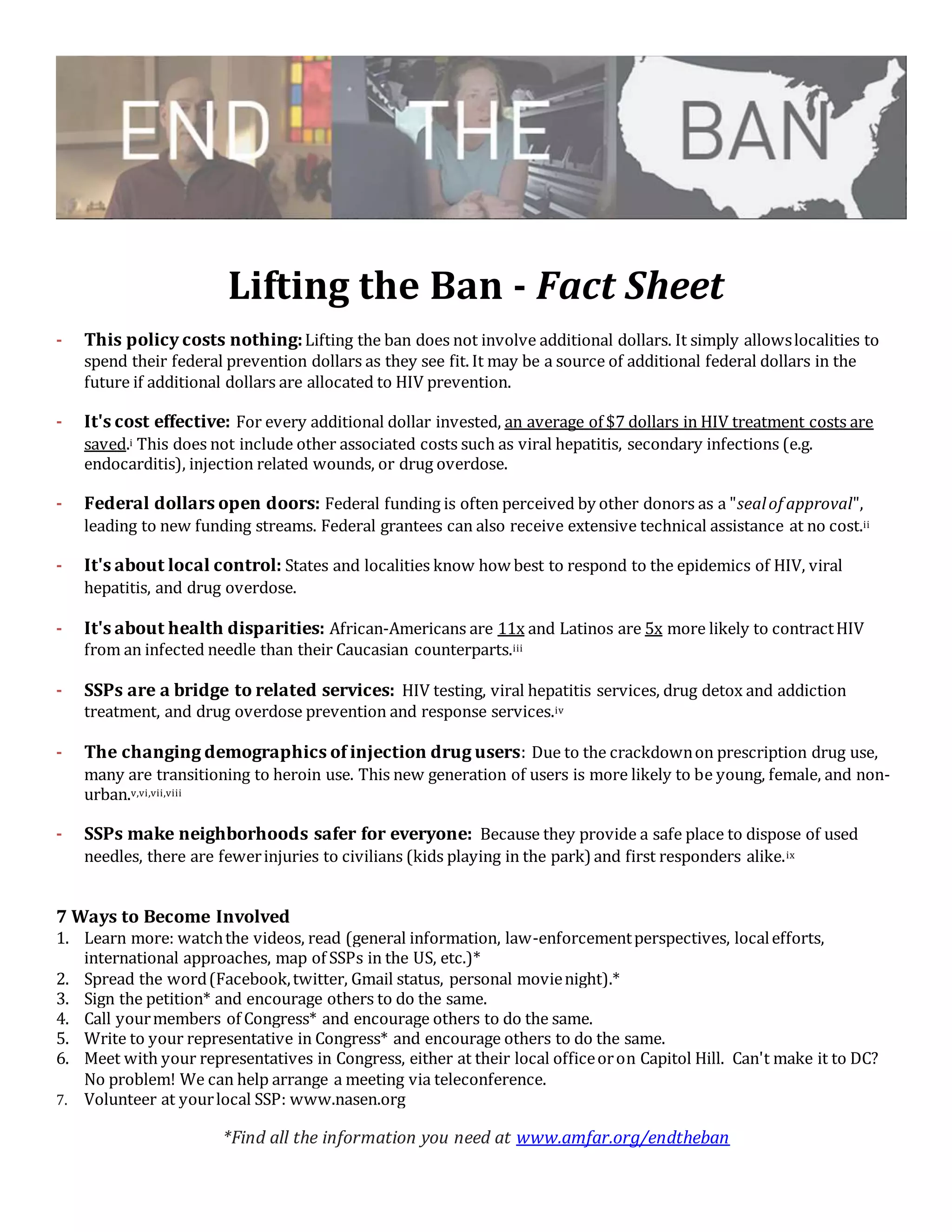 Needle Exchange Factsheet with references | DOCX