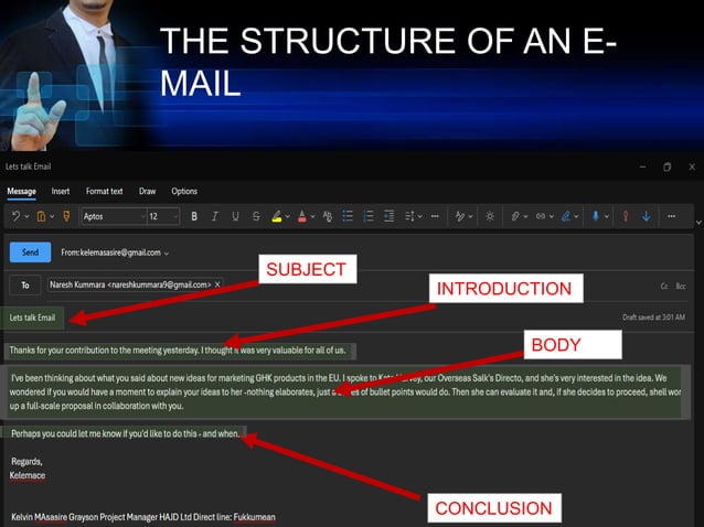 Email powerpoint presentation | PPT