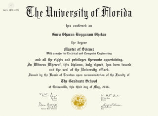 Guru Sharan MS degree | PDF