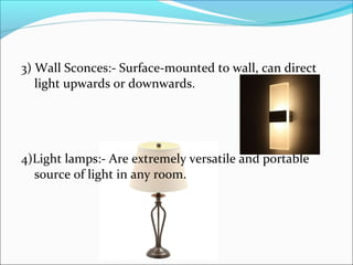 Fixtures and Reflectors | PPT