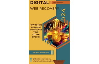 RETRIEVE YOUR STOLEN FUNDS THROUGH - DIGITAL WEB RECOVERY | PDF
