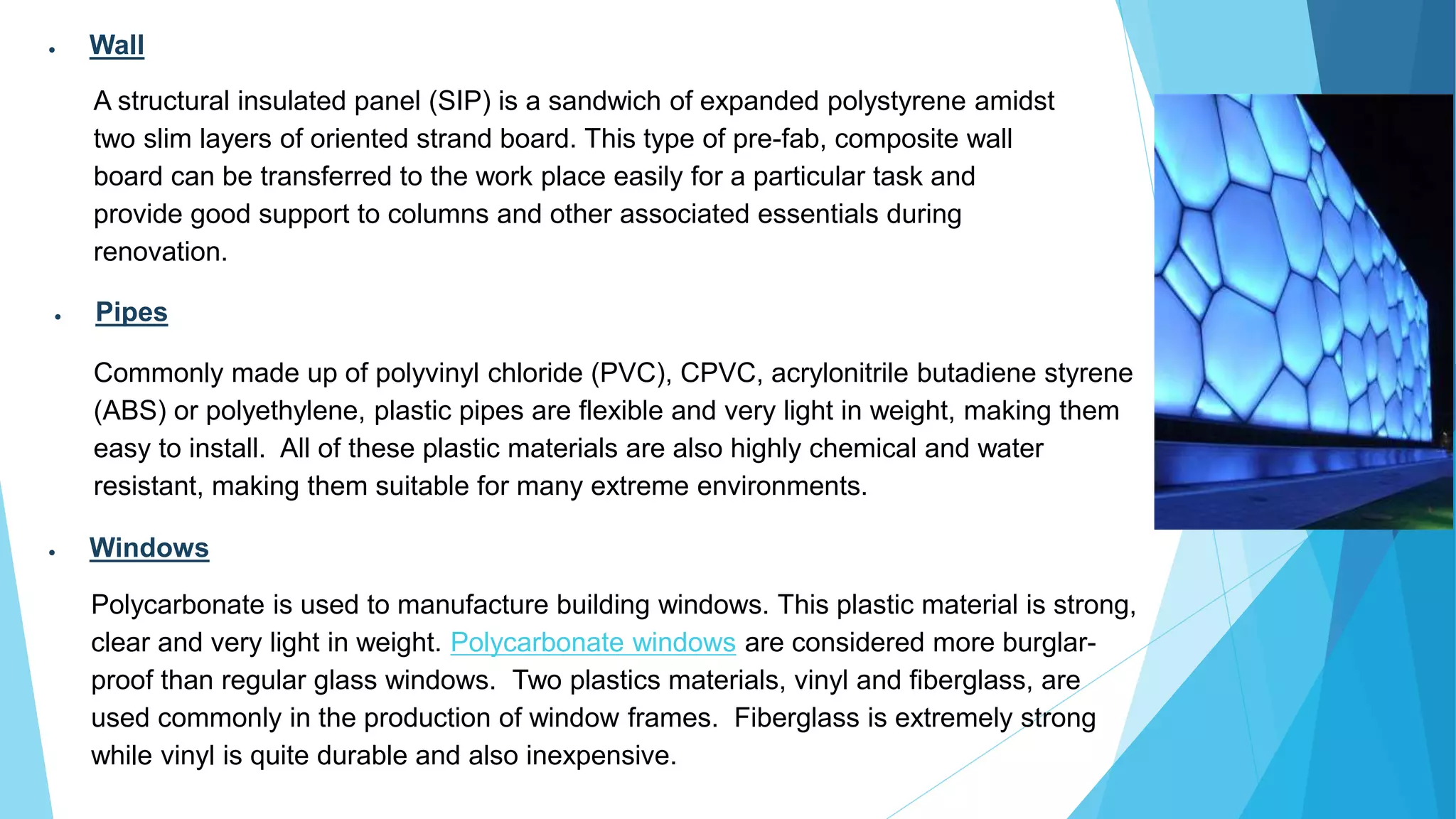 PLASTIC IN ARCHITECTURE | PPTX