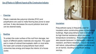 PLASTIC IN ARCHITECTURE | PPTX