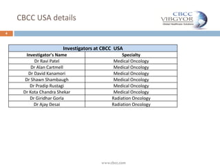 CBCC Global Presentation | PPT