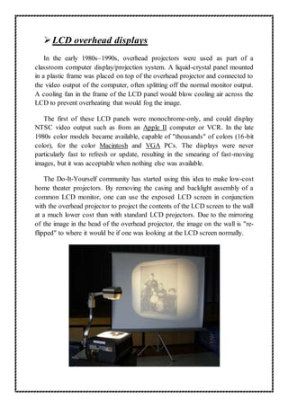 Eee final year project over head projector | DOCX | Photography | Arts ...