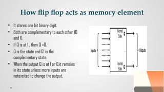EEE understanding flip flops and its type | PPTX