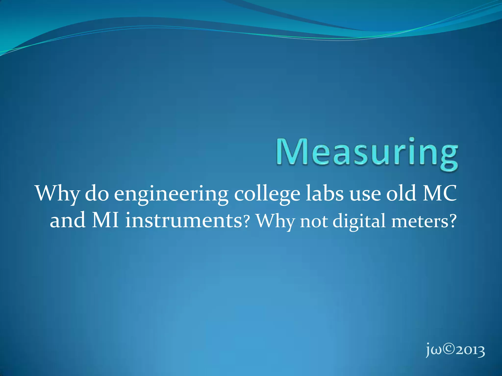 Electrical engineering labs modernization | PPT