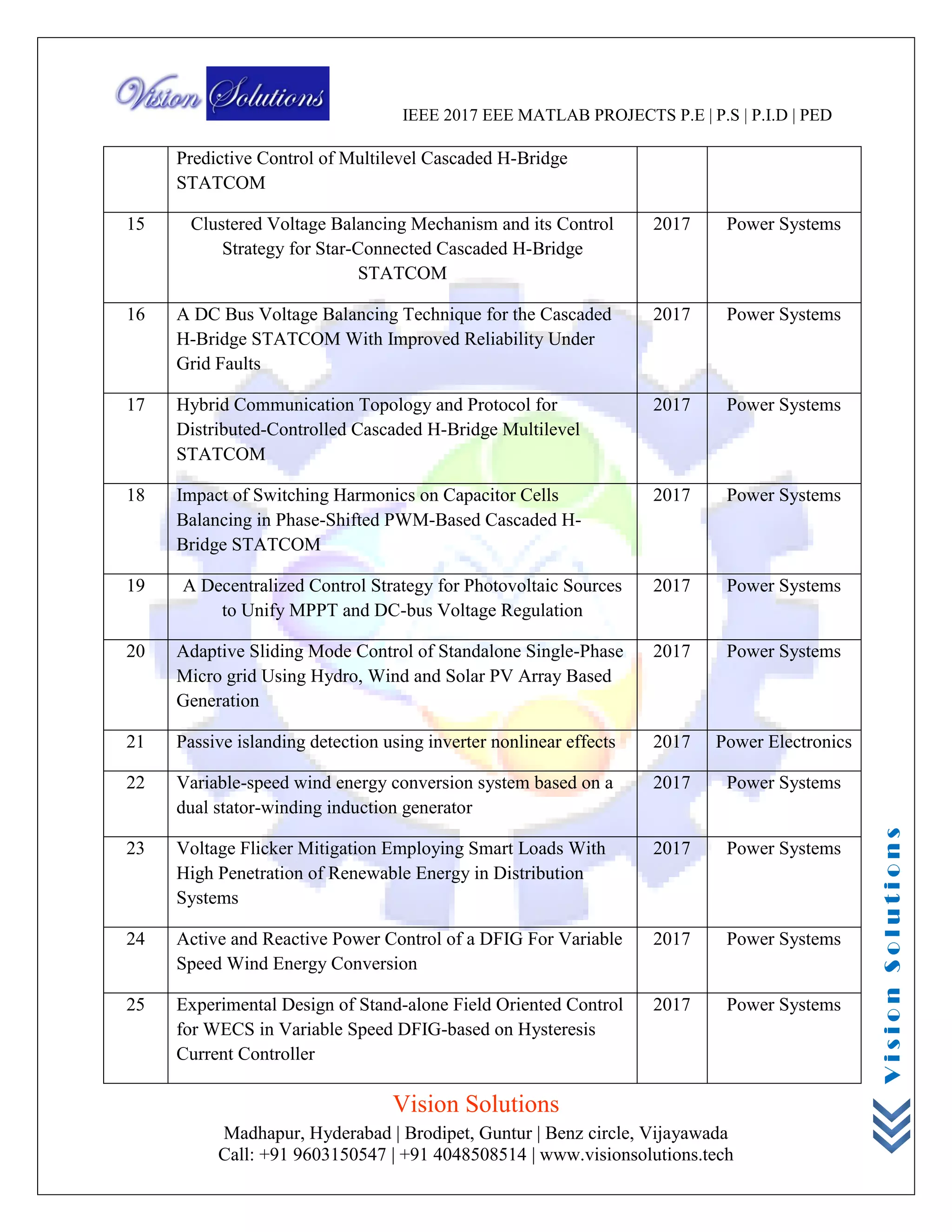 IEEE 2017 EEE matlab projects | PDF | Internet of Things | Internet